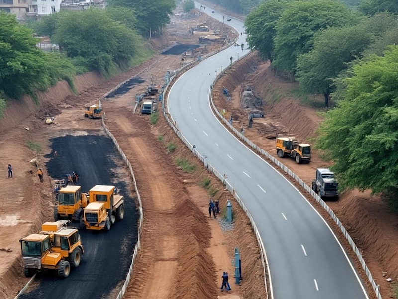 PWD received approval from UP govt for Chandausi Gunnaur road widening ...