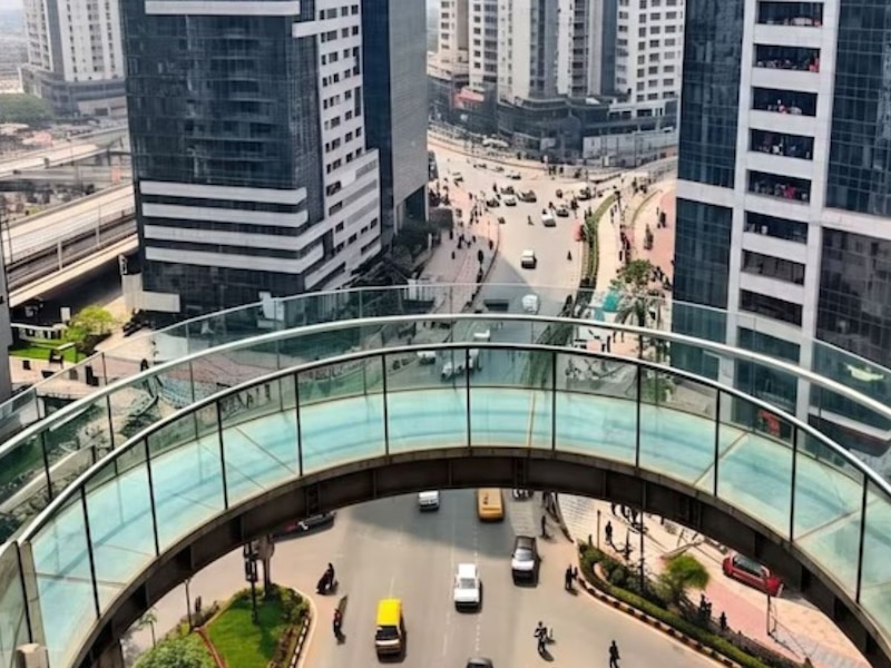 Noida Authority will soon build zero skywalk at Model Town roundabout ...