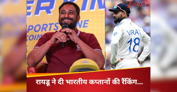 Ambati Rayudu given ranking to indian captains Dhoni ranks first among ...