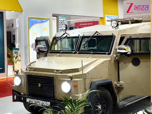 AVNL launched Light Bullet Proof Vehicle for indian army in Police Expo ...