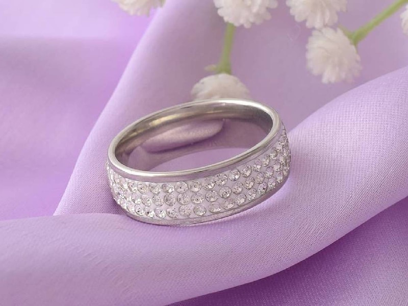 fashion tips latest silver ring design chandi ka challa | चांदी का ...