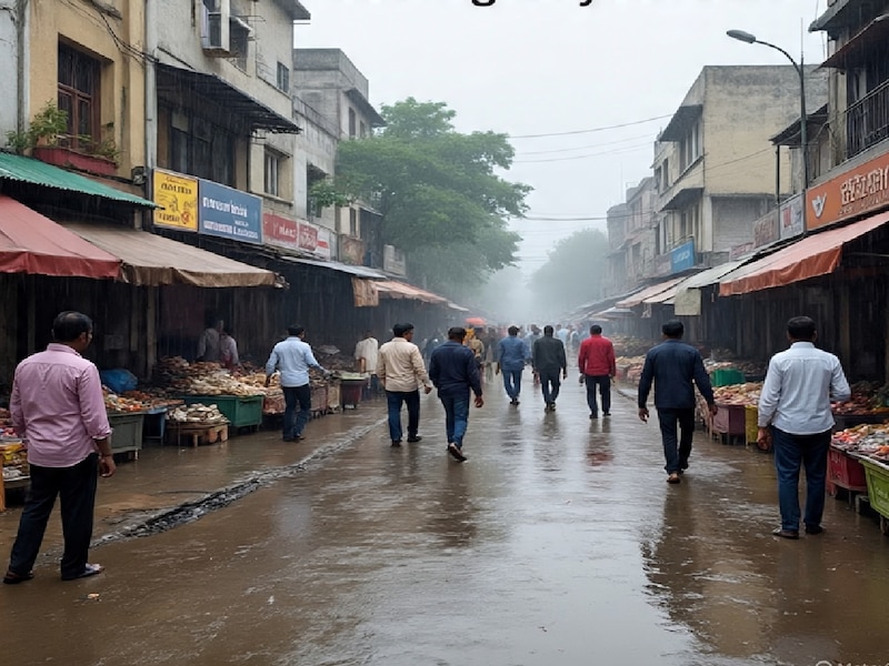 varanasi weather update 4 august 2025 today forecast waterlogging on ...