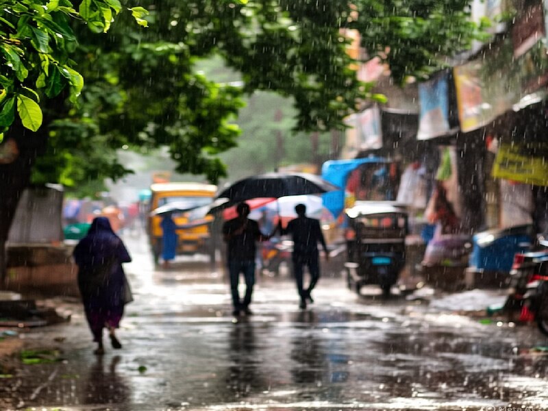 up weather update 6 august 2025 today forecast danger monsoon imd Red ...