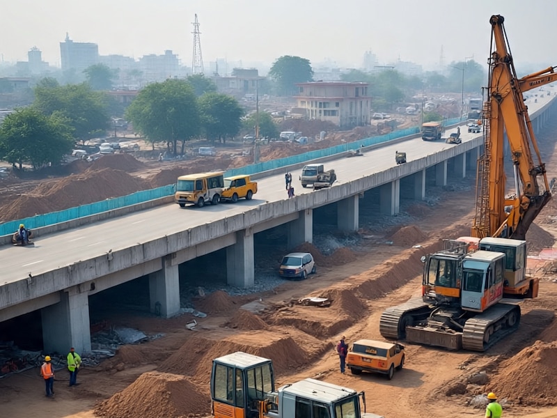 Setu Nigam will construct a new 800 metre long flyover at Hapur Chungi ...