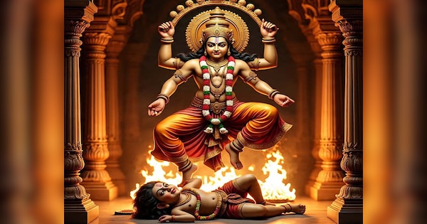 Who is demon buried under the feet of Lord Shiva Nataraj Know what is ...