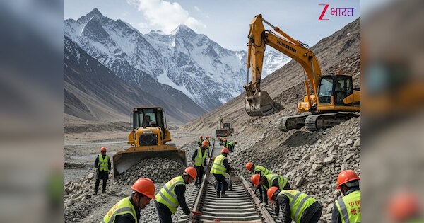 China will build a 5000 KM long railway line near LAC construction will ...