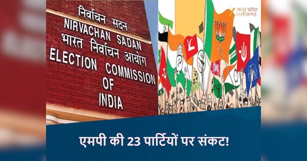 election commission takes action against 15 political parties of madhya ...
