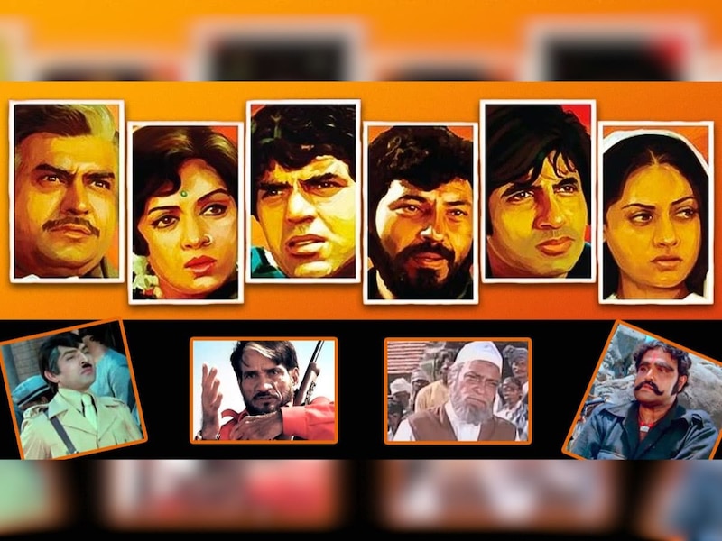 50 Years Old Biggest Blockbuster Movie Sholay Most Famous Character is ...