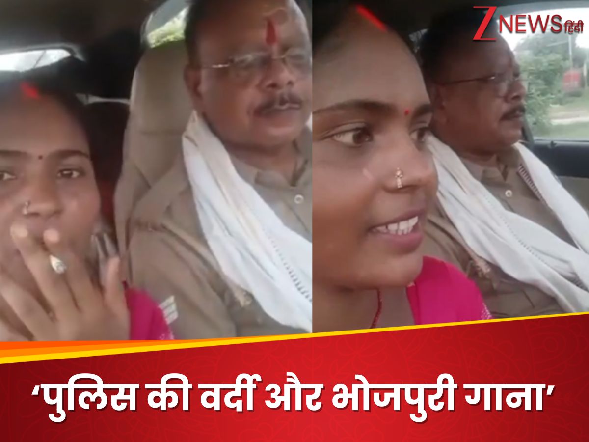 Police uncle reel with a woman smoking cigarette in the car goes viral ...