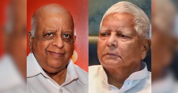 Lalu Prasad Yadav TN Seshan were at loggerheads today there is a tussle ...