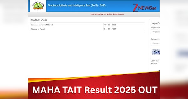 MAHA TAIT Result 2025 released on mscepune in check and download scorecard like this ...