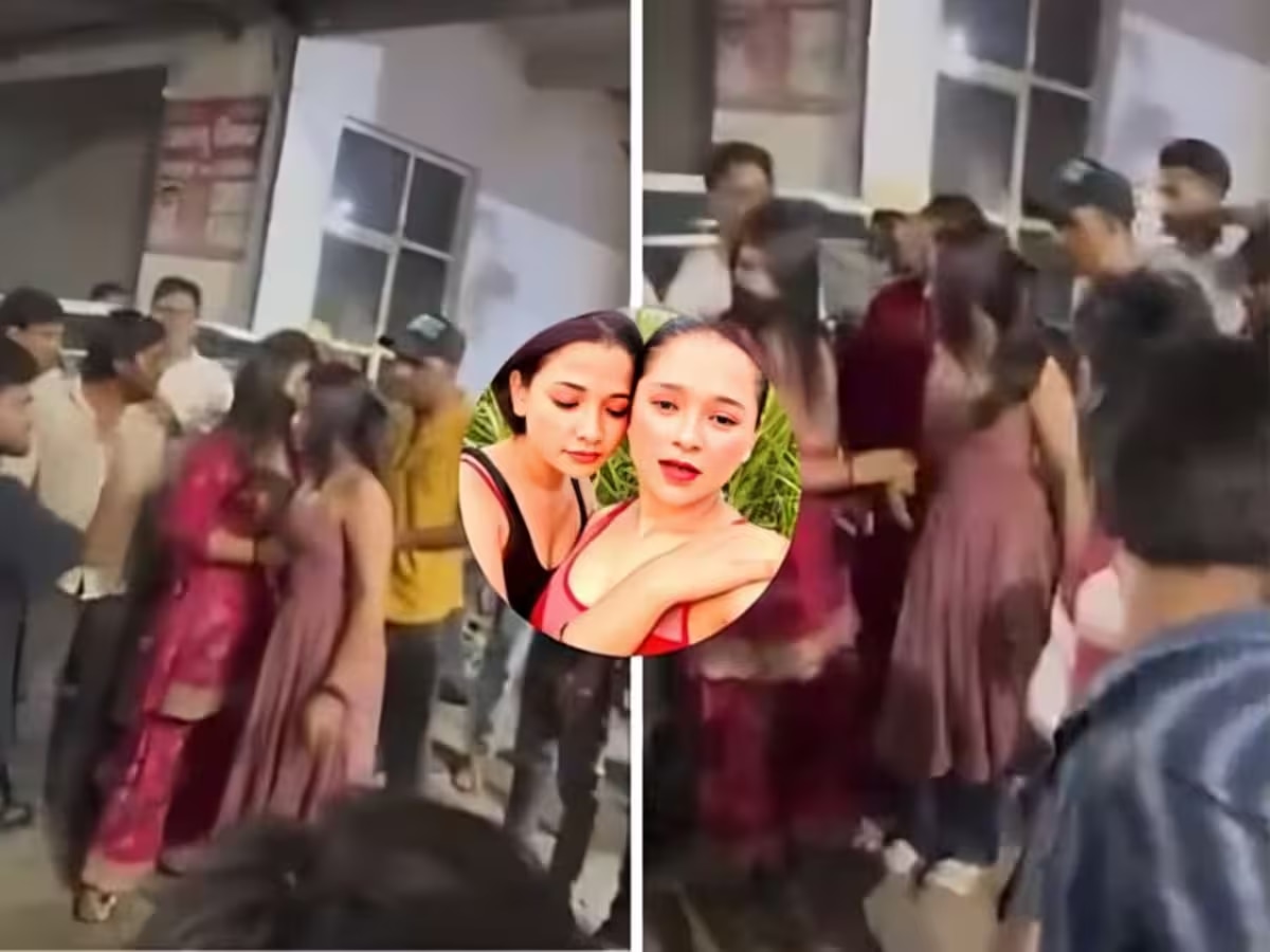 viral video of youtubers mahak and pari causes stir at amroha fair know ...