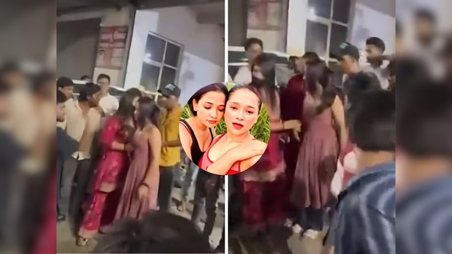viral video of youtubers mahak and pari causes stir at amroha fair know ...