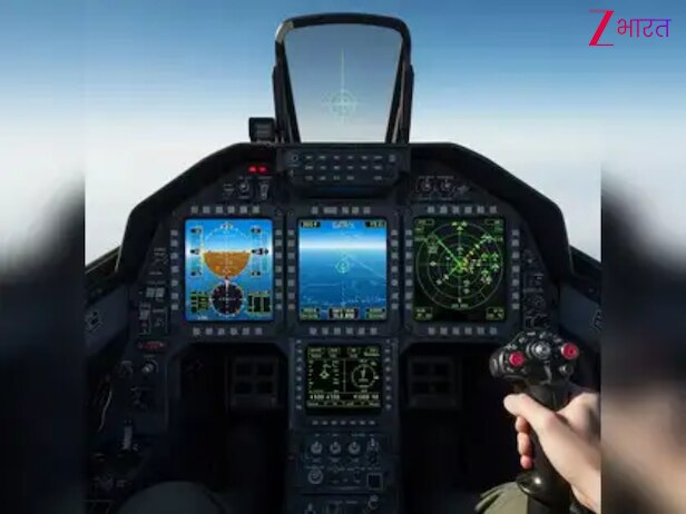 Indian Air Force Tejas Mk2 fighter jet touch screen cockpit seen for ...
