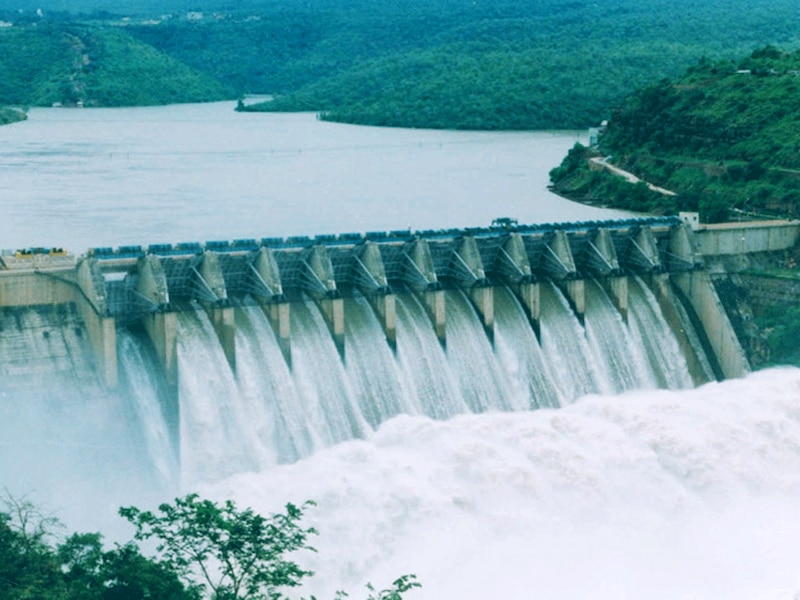 bhakra dam gates opened and Pong Dam water release water level flood ...