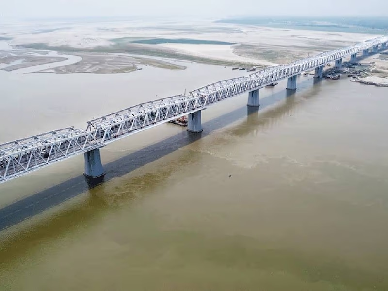longest 5 bridges of India know their length Atal Setu longest bridge ...