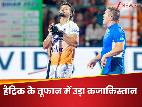 hockey asia cup historic win team india harmanpreet singh team 3 players hat trick win beat ...