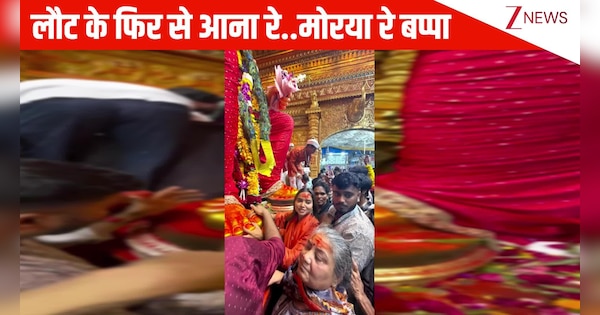 manisha rani visited lalbaugcha raja with enthusiasm in sanskari look ...