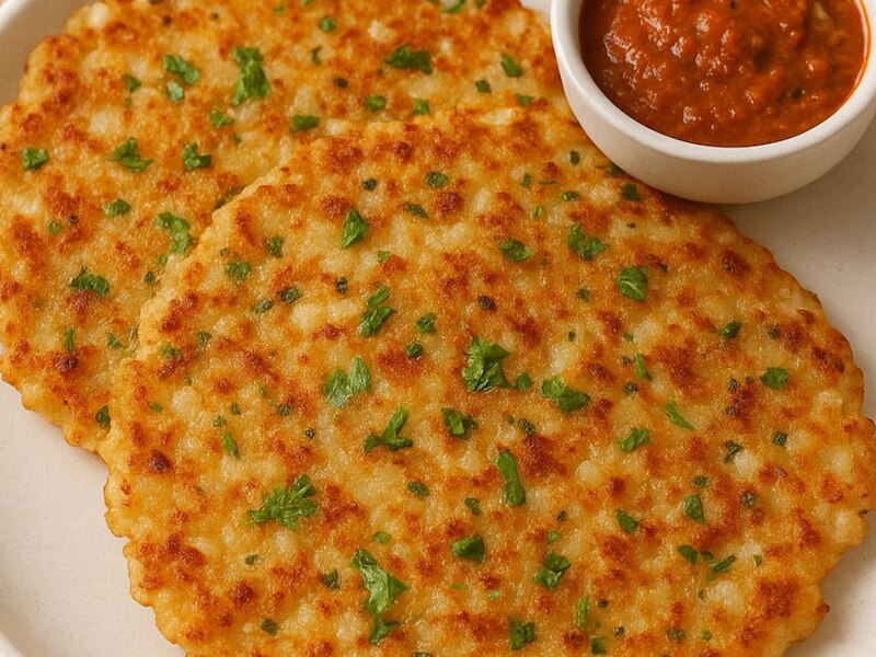 sabudana aloo chilla recipe how to make crispy chilla at home | मिनटों ...