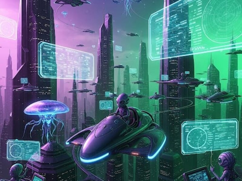 What will happen if aliens take over the earth AI pictures show ...