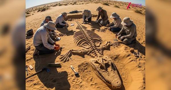 200 million year old fossil india first phytosaurus discovery jaisalmer ...