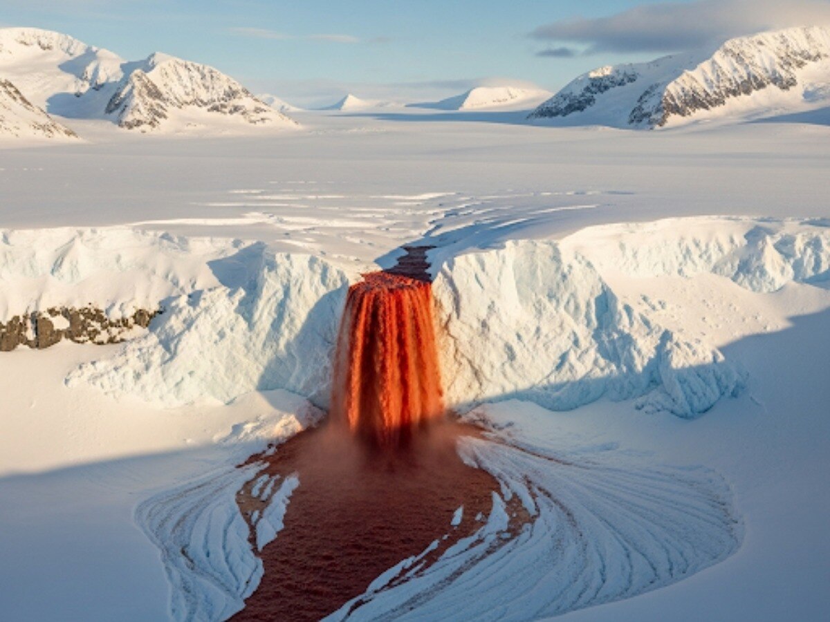 Do you know about blood waterfall of Antarctica the secret and facts ...