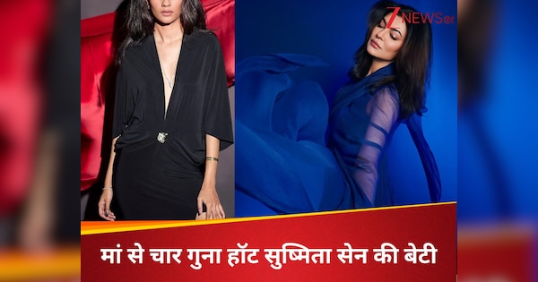 90s top actress sushmita sen 25 year old daughter renee sen carbon copy ...