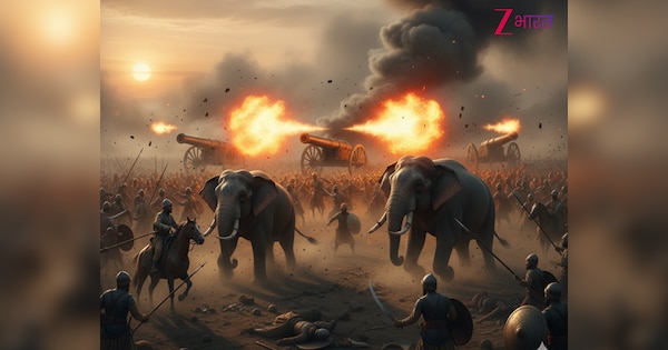 History of cannon in india first battle of panipat babur mughal empire ...