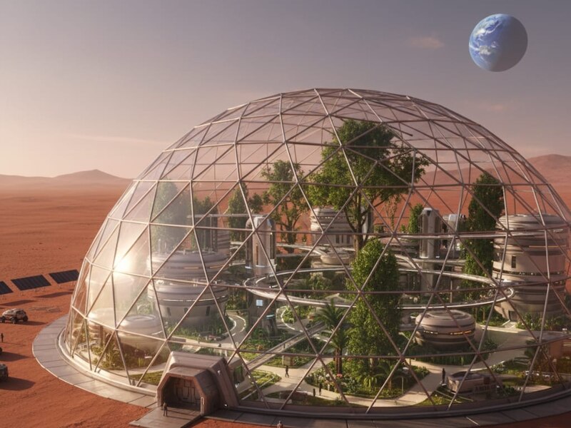 Mars Look in 2050 AI Pictures you will not believe your eyes after ...