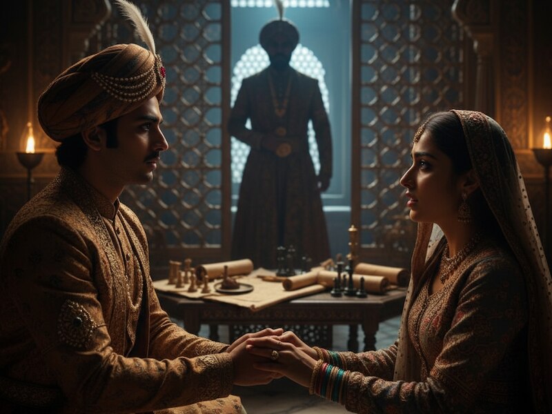 unbelievable Humayun and Hamida Bano Love Story heart had fallen Hamida ...