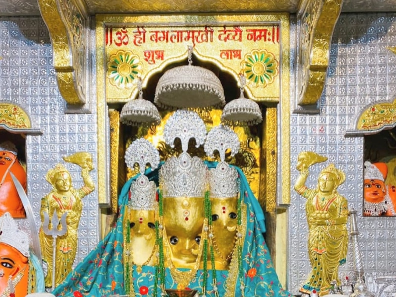 nalkheda maa baglamukhi temple known as goddess of kingship politicians ...