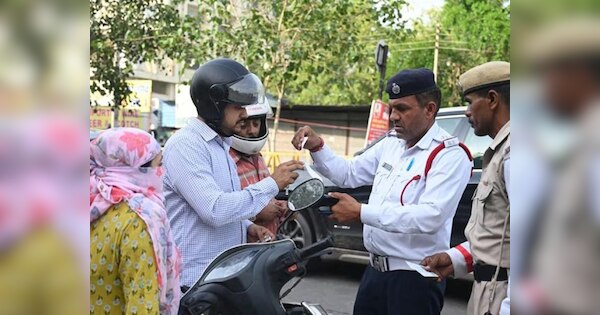 Patna traffic police collected fines of over 108 crore Rs from January ...