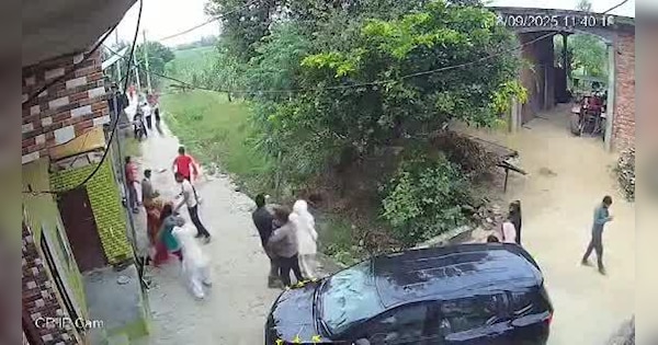 baghpat saas bahu fight turns into street war cctv watch this viral ...