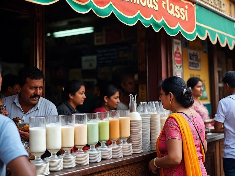 Famous lassi shop in Varanasi 98 years old blue lassi ki dukan kahan ...