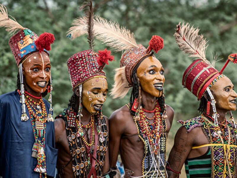 African Tribe Unique Marriage Ritual Women Pick Husbands Men Show Off ...