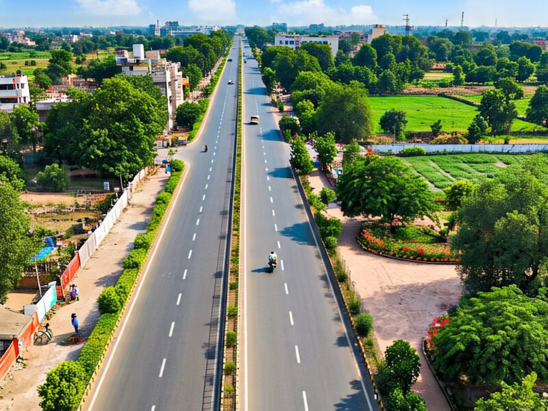 highways four lane bypass roads will be construct in Mathura Vrindavan ...