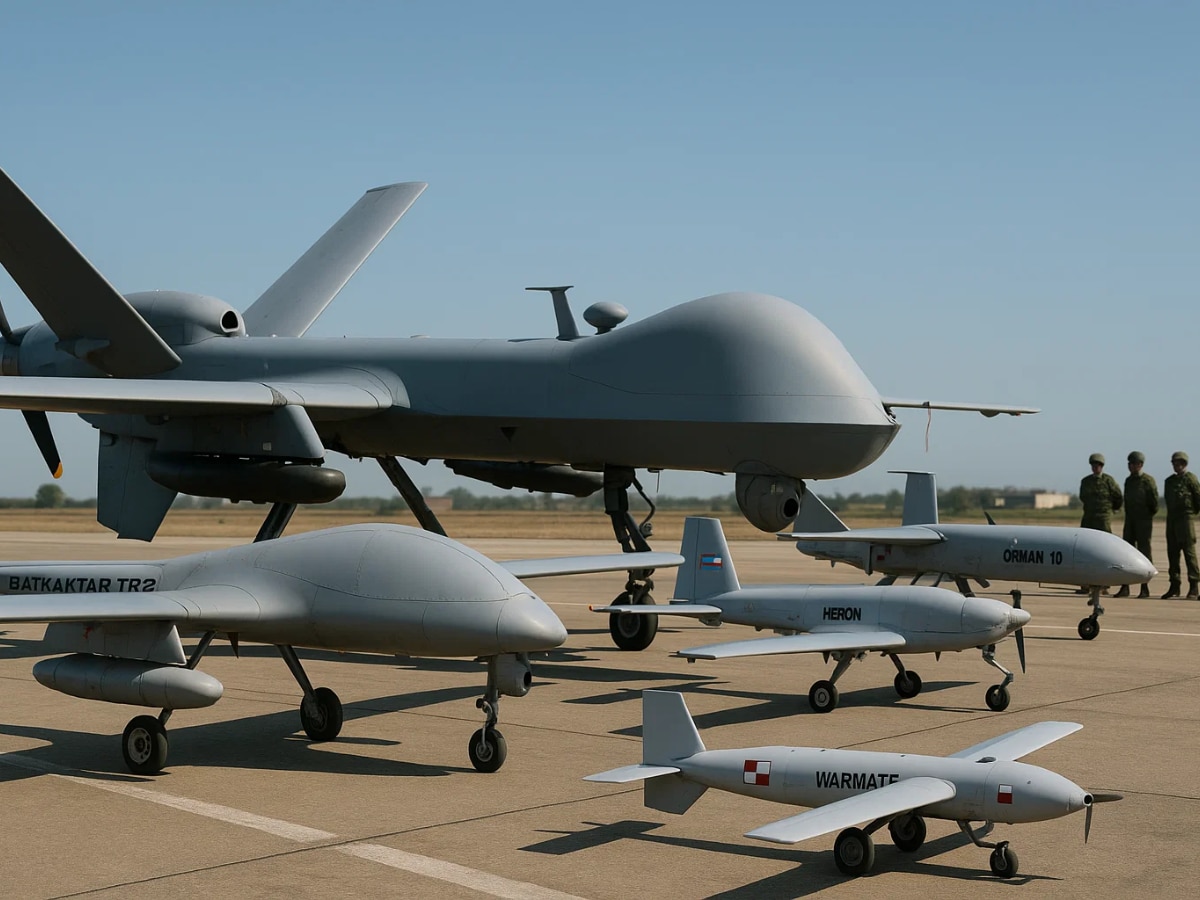 Global military drones technology ranking usa turkey russia india 2025 ...