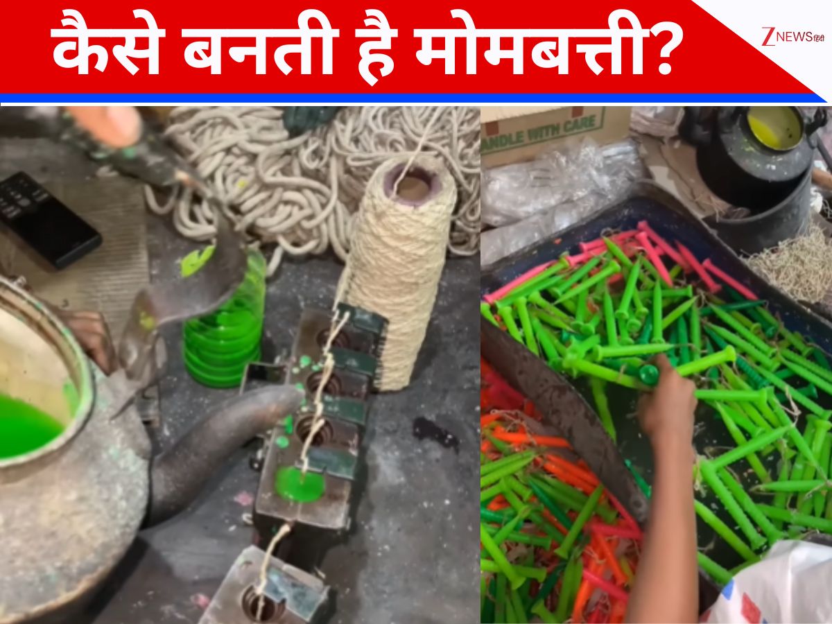 the entire candle making process video viral on social media trending ...