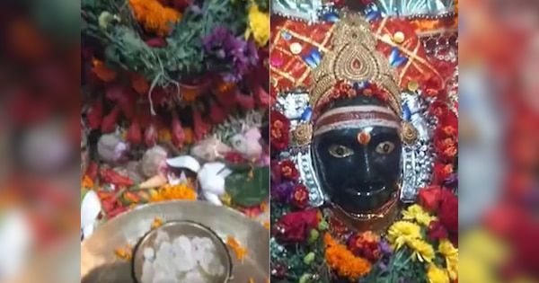 doors of Thawe temple open at 3 am in morning devotees come from UP ...