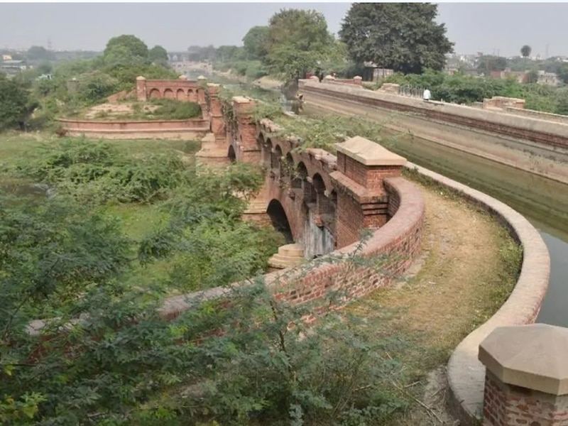 unique bridge of uttar pradesh where river flow and canal above kasganj ...