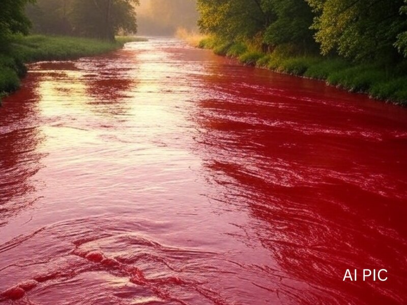 where is the red water river And reason Know here in hindi | सफेद या ...