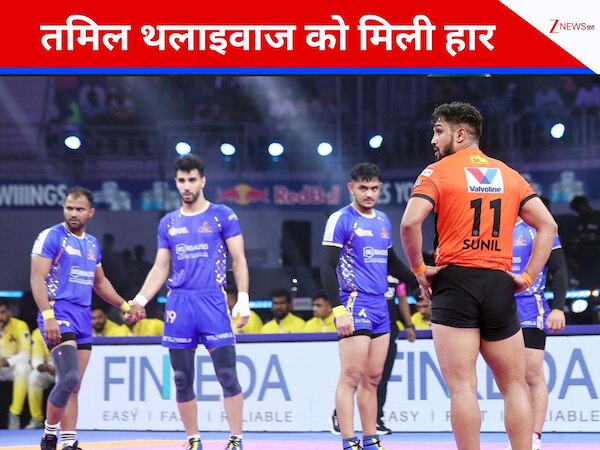 U Mumba beat Tamil Thalaivas move to fifth after Sandeep produces masterclass pkl 2025|PKL 2025 ...