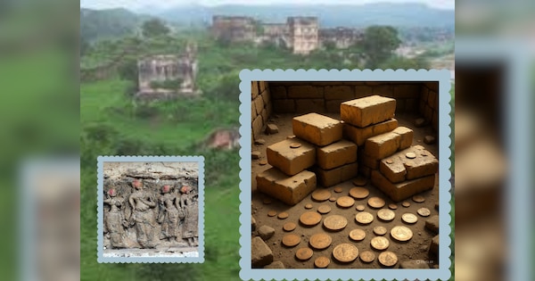 sonbhadra Agori fort History kharavela dynasty king hid his 4000 kg ...