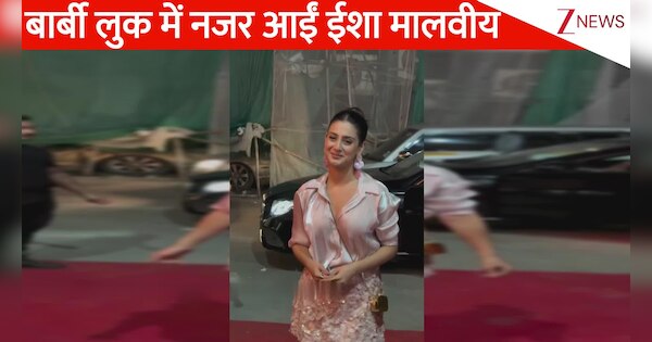 isha malviya looks beautiful in pink outfit fans go crazy on barbie ...