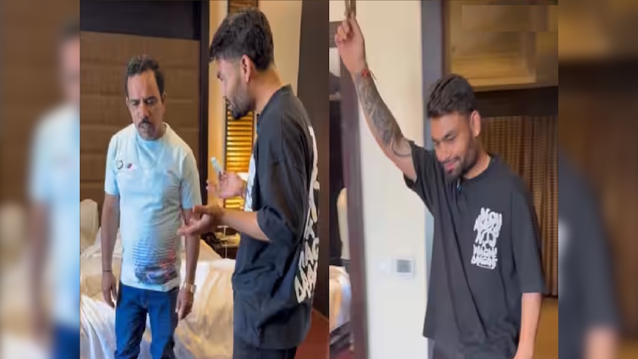 cricketer rinku singh follow new trend asking 10 rs wala biscuit kitne ...
