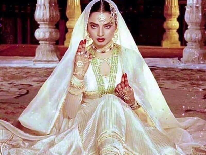 71 Years Old Veteran Actress Rekha 5 Most Iconic Roles Made Her Biggest Fashion Icon Still Queen ...