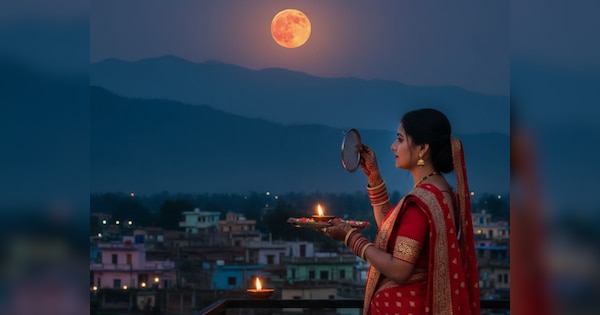 karwa chauth 2025 Ranchi me chand nikalne ka samay check puja muhurt ...