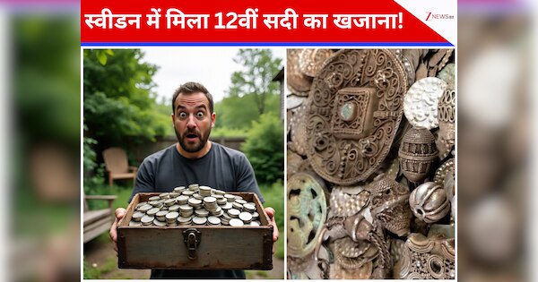 man in Sweden found 20000 silver coins from early middle ages while ...