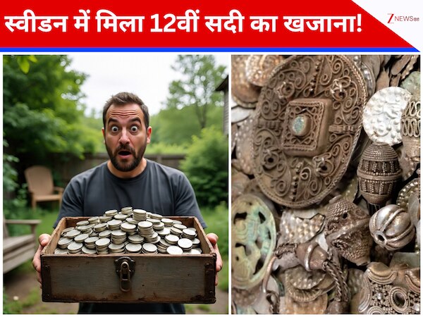 man in Sweden found 20000 silver coins from early middle ages while ...