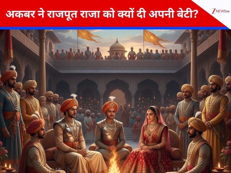 Mughal Emperor Akbar married his daughter Khanum Begum to Hindu king ...